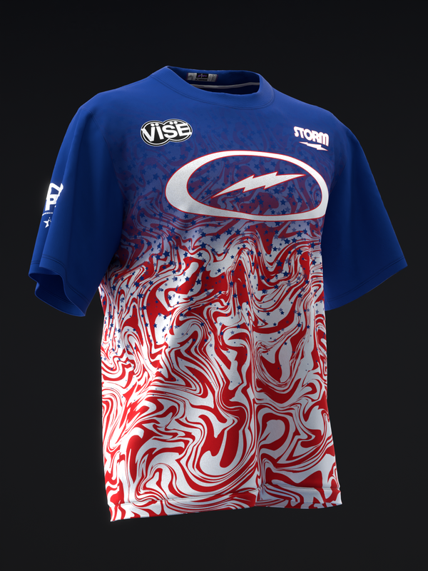 MARIBETH BAKER 2024 - FALLING STARS BOWLING JERSEY