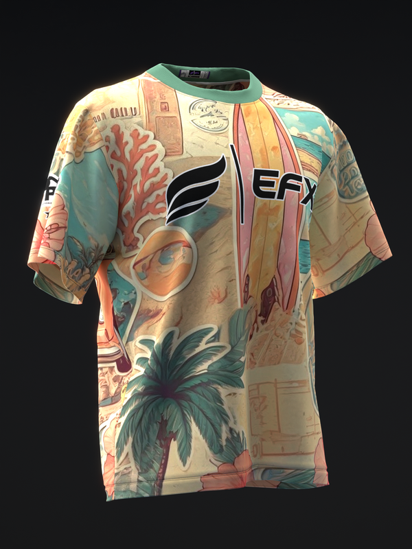 MISAKI BOLLEBY 2025 - RETRO TRAVEL - BOWLING JERSEY